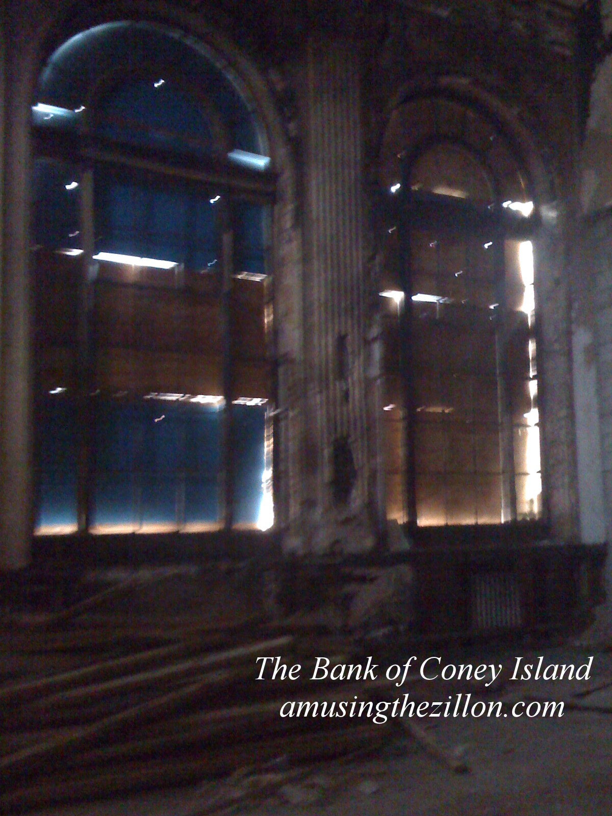 A Rare Peek Inside Endangered Old Bank of Coney Island | Amusing the ...