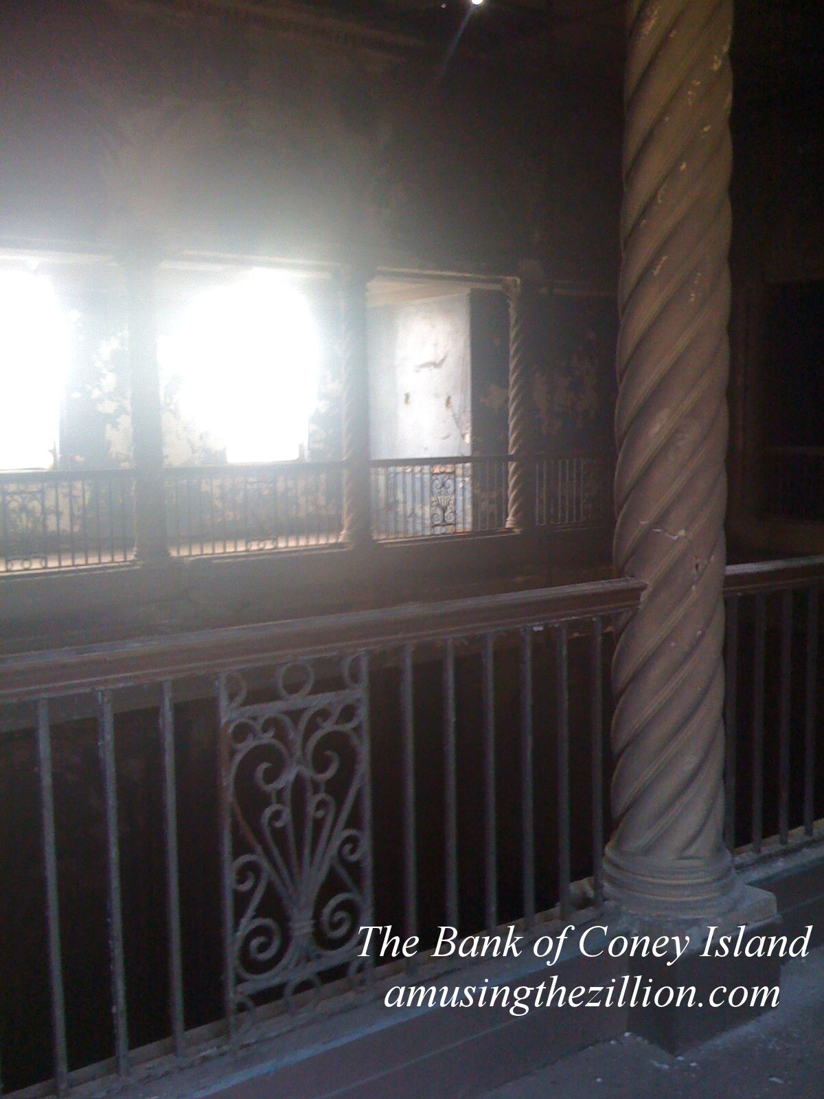 A Rare Peek Inside Endangered Old Bank of Coney Island | Amusing the ...