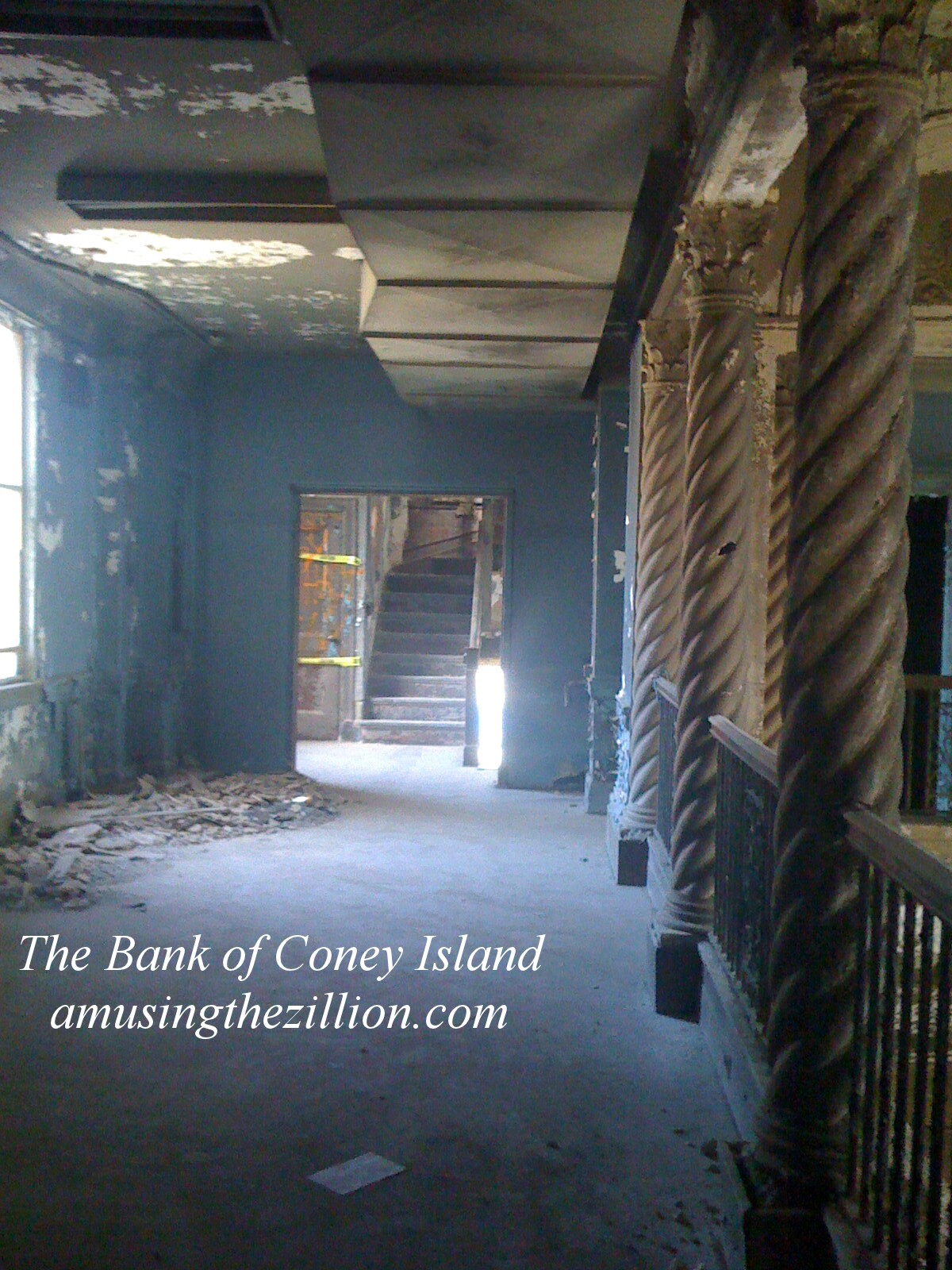 A Rare Peek Inside Endangered Old Bank of Coney Island | Amusing the ...