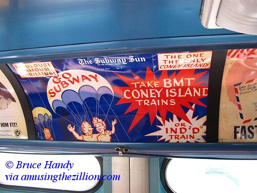 Rare & Vintage: Subway Ad for “The One The Only Coney Island ...